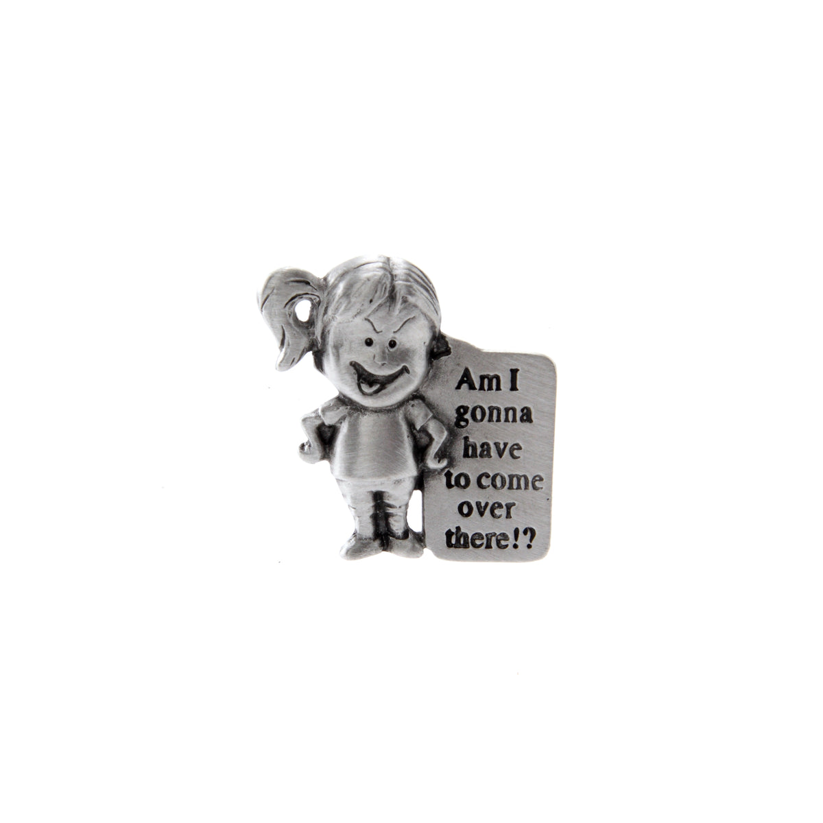 Come Over There? Pin JP-349S – Seagull Pewter
