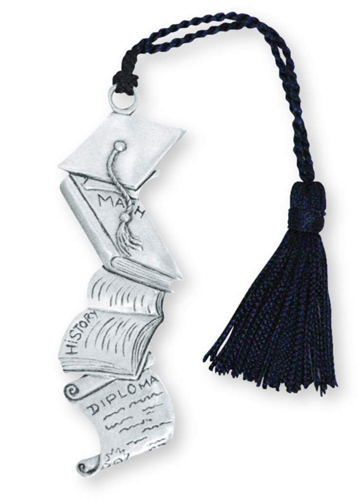 Graduation Tassel Bookmark BO-3033S – Seagull Pewter