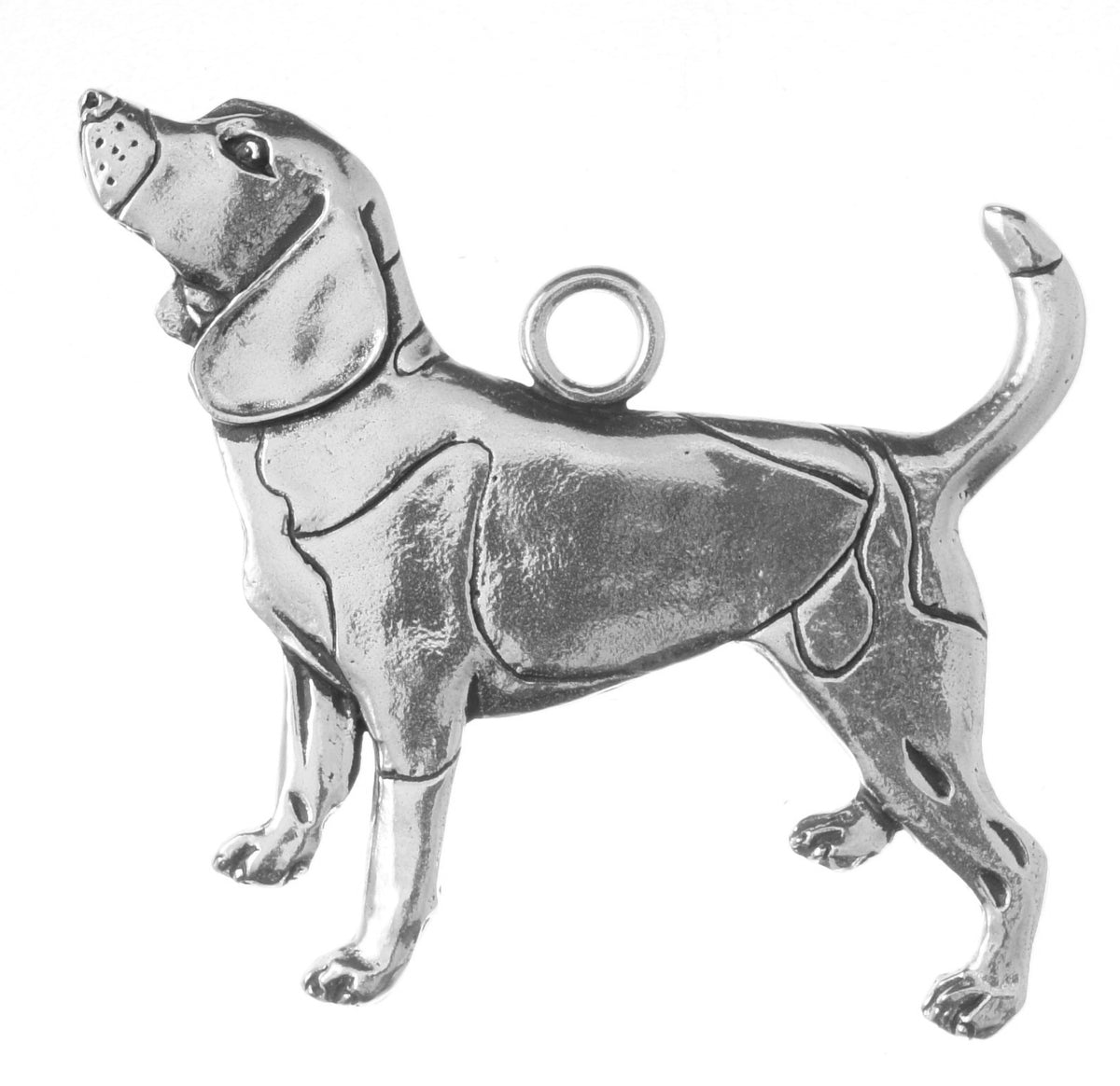 Beagle Dog Ornament SC133 – Seagull Pewter