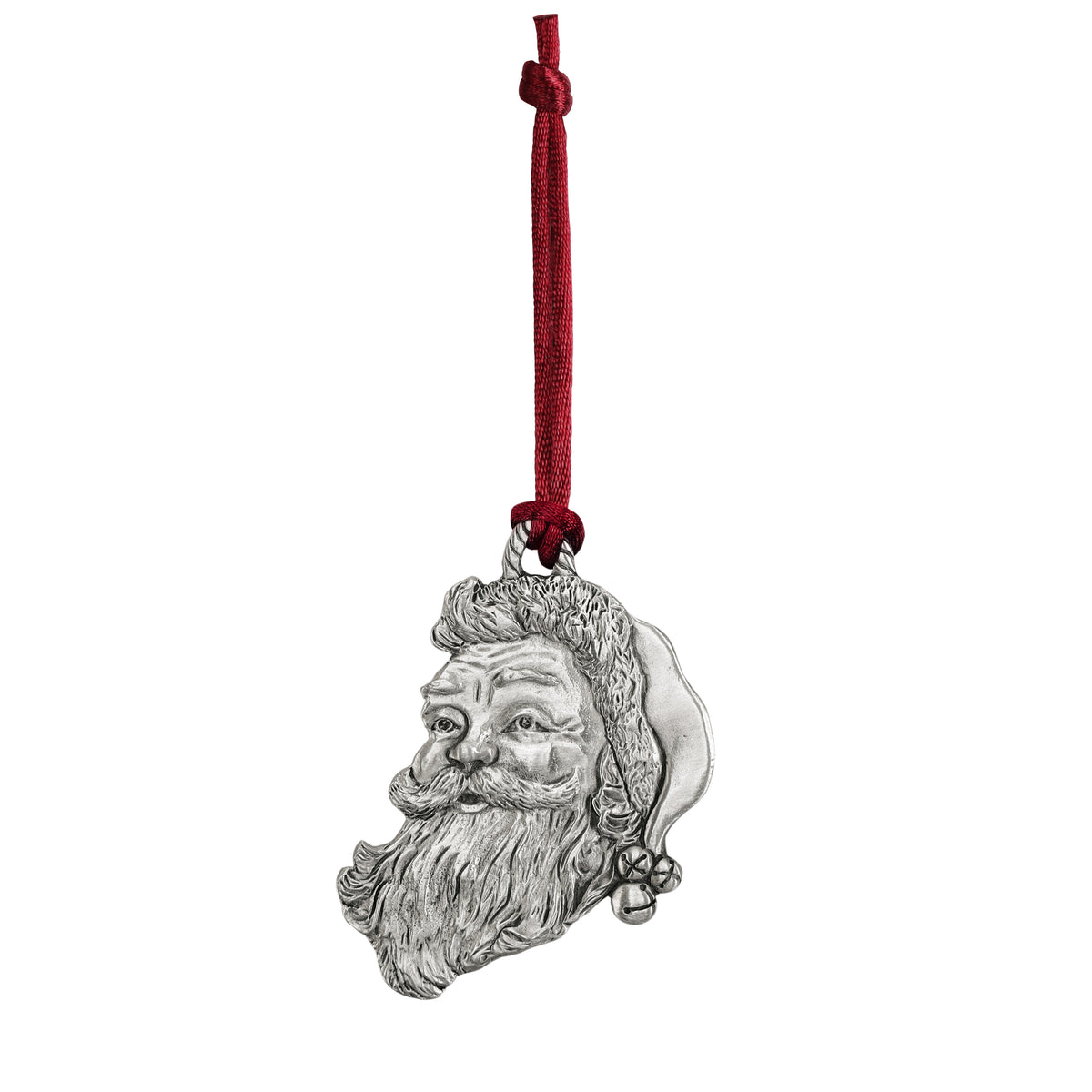 Smiling Santa Ornament SC-407 – Seagull Pewter