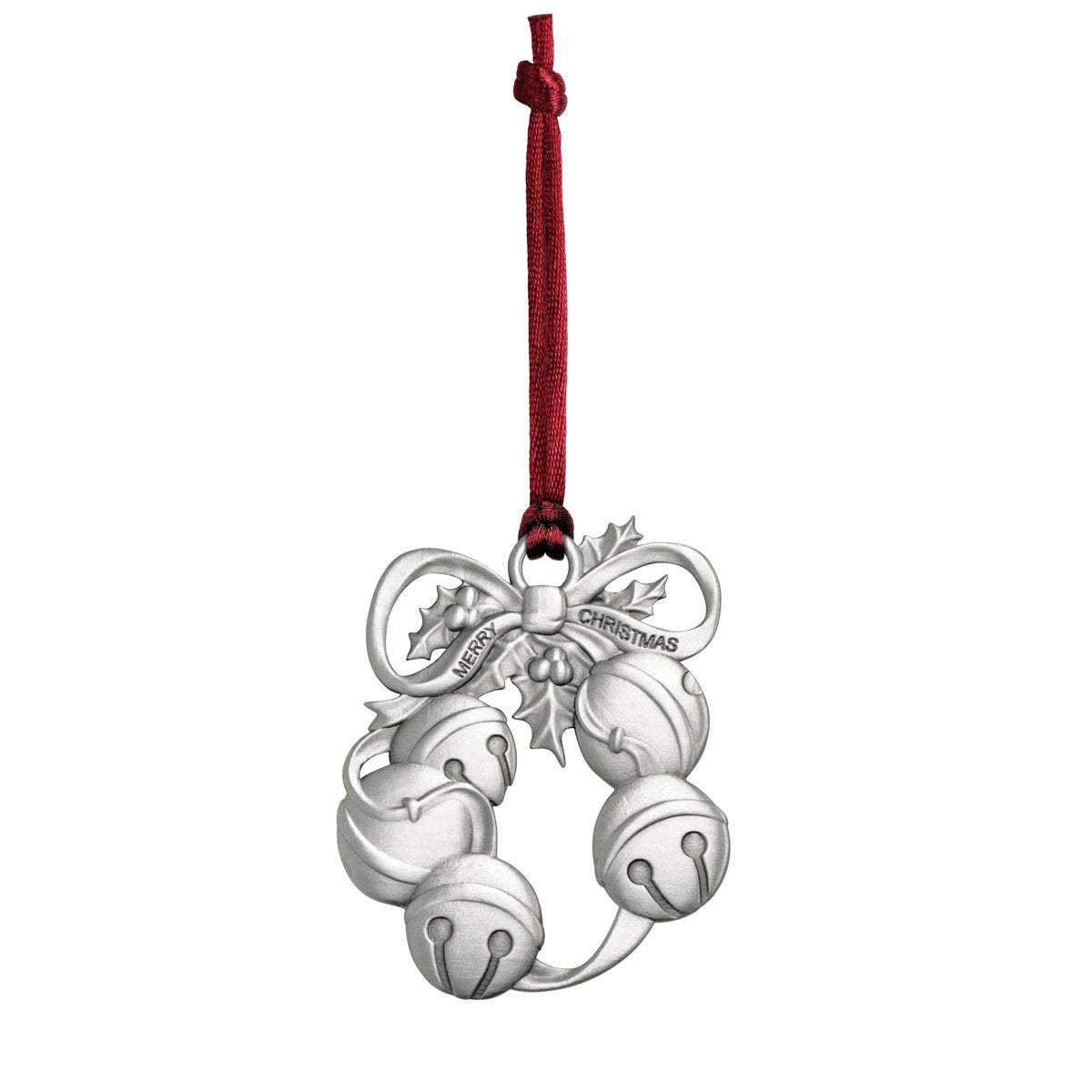Wreath Jingle Bells Ornament SC188 – Seagull Pewter